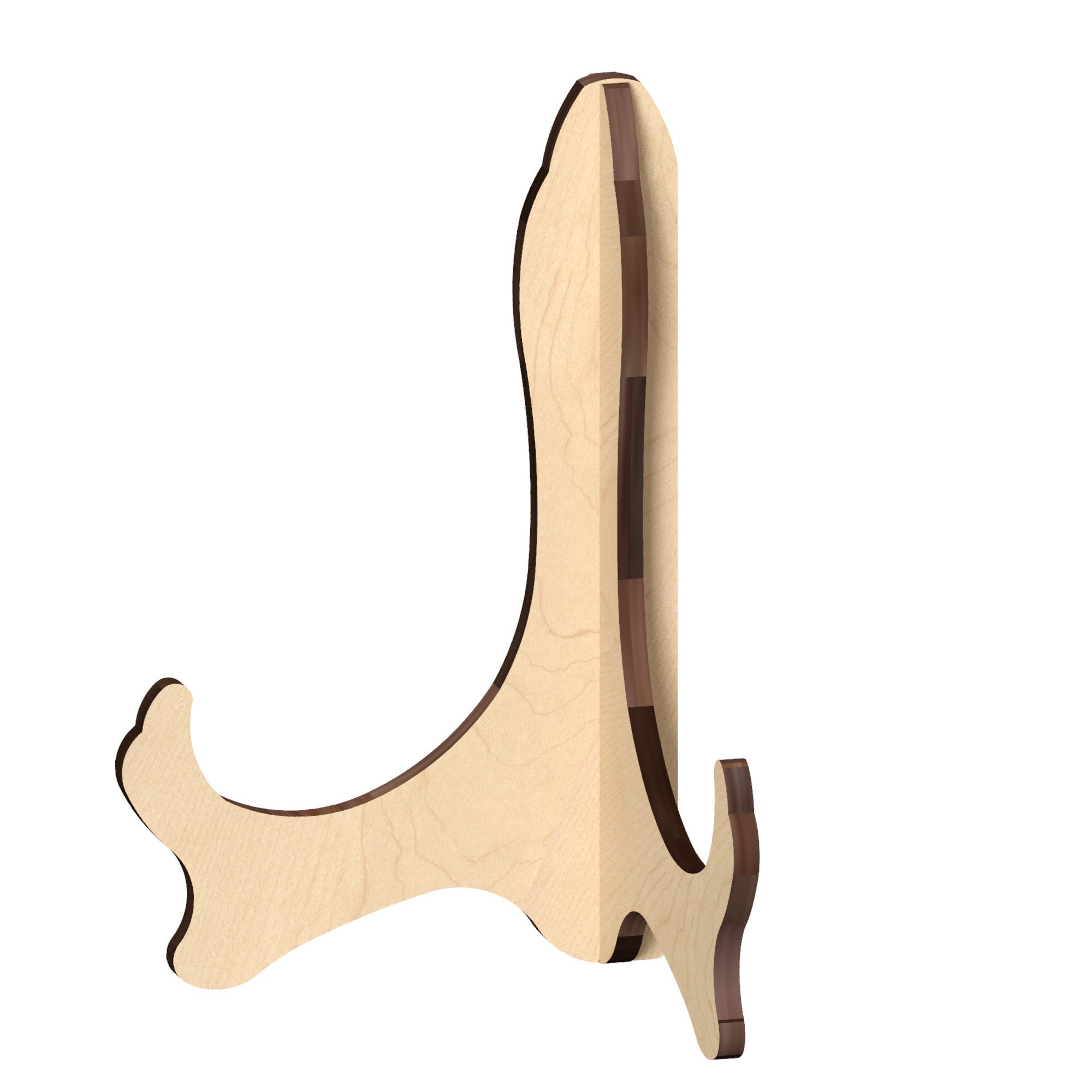 Frame stand Plate Stand Laser Cut Files | Etsy