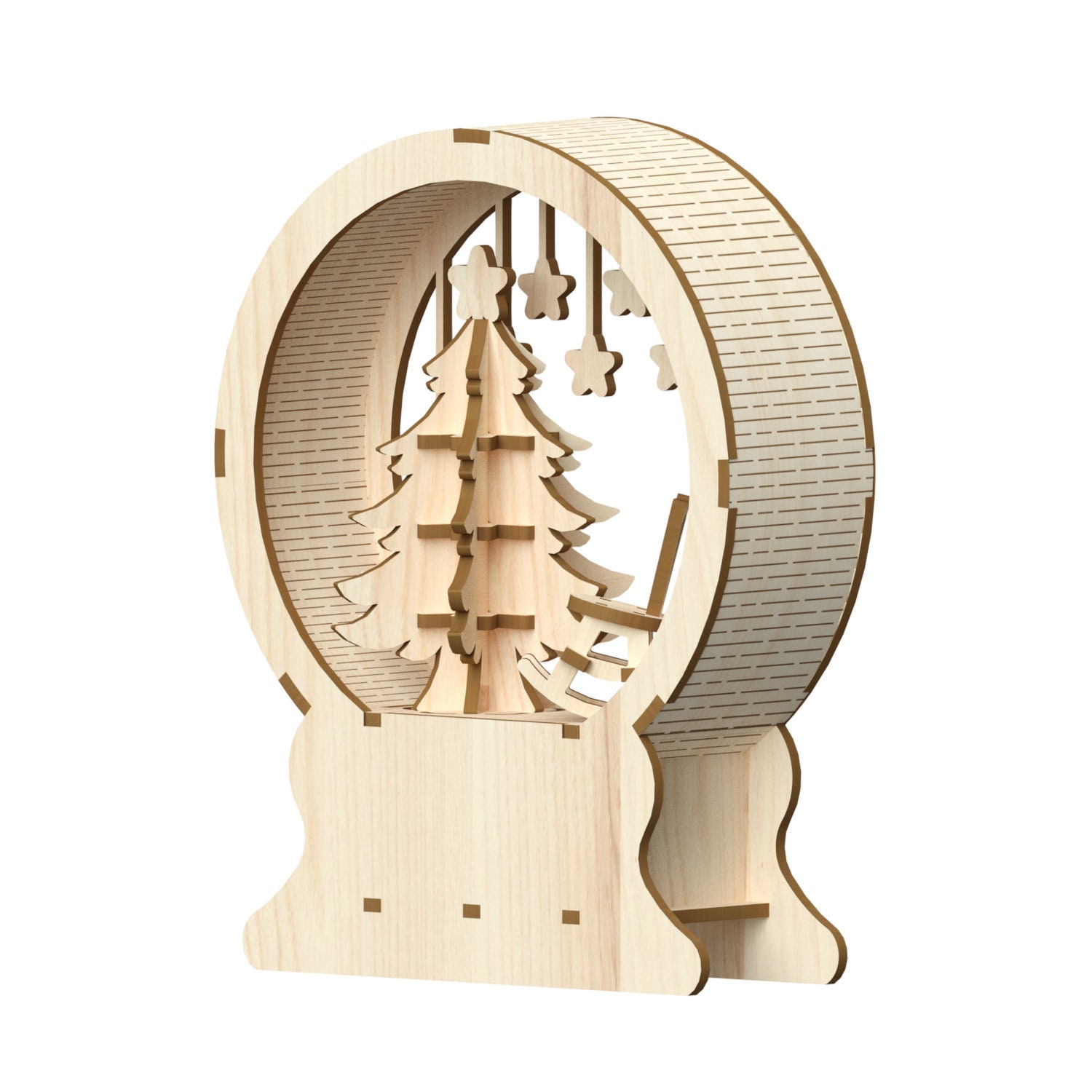 Snowball Christmas in Heaven Laser Cut Files | Etsy