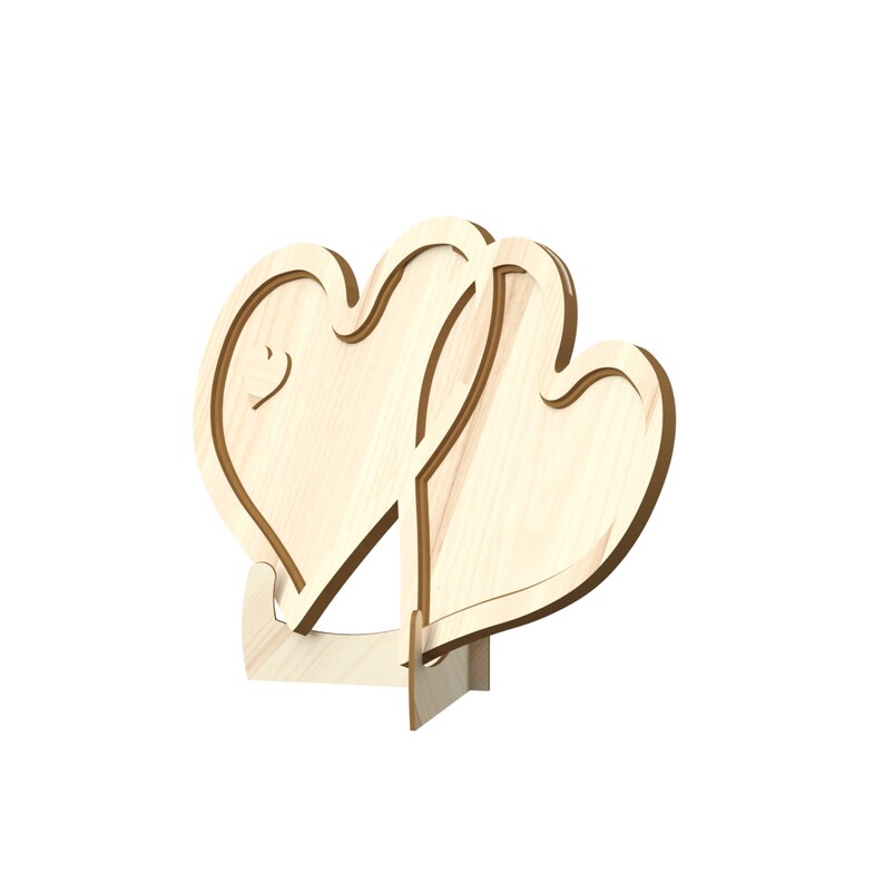 Wedding Heart drop box Laser Cut Files | Etsy