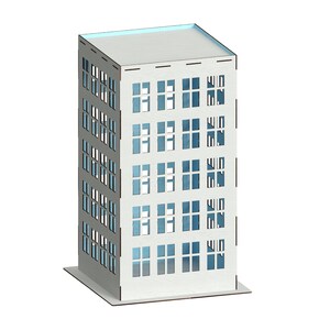 Building Model,laser Cut Files, Laser Cut Template, Vector for Laser ...