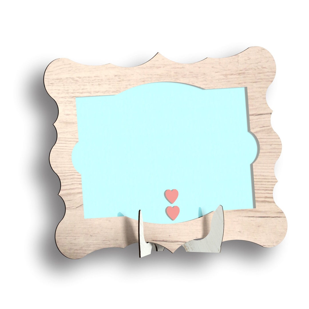 Wedding Guest Drop Box on 2 Sizes, Laser Cut Files - Svg+dxf+pdf+ai+cdr ...