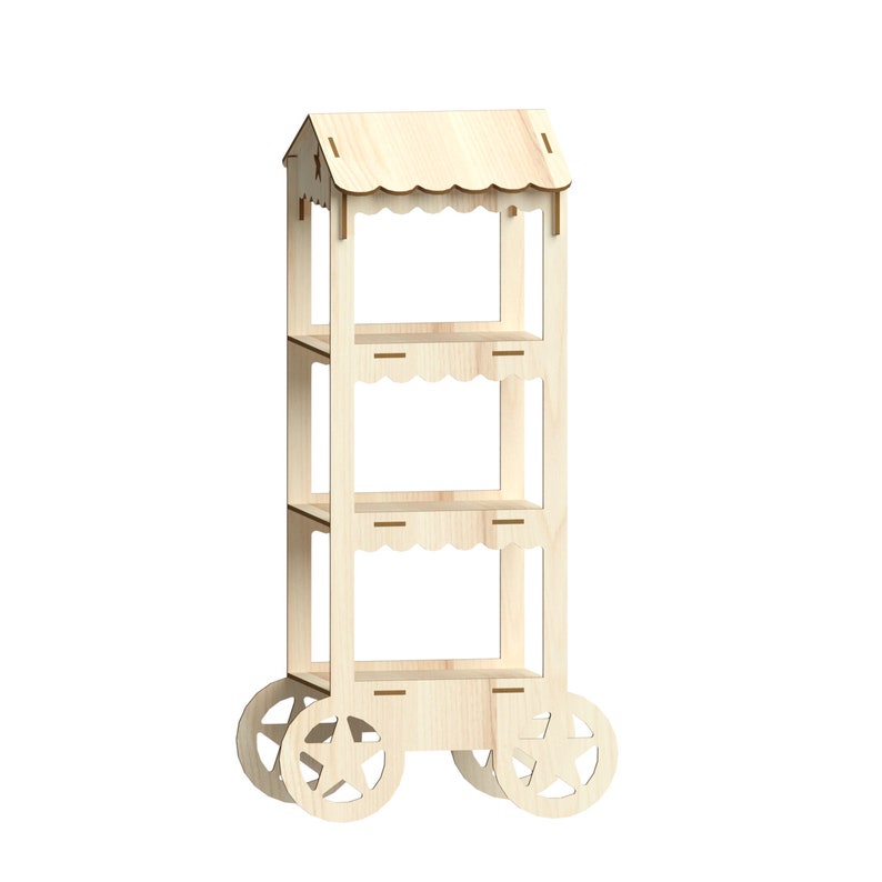 Candy Bar StandLaser Cut Files laser cut template Vector | Etsy