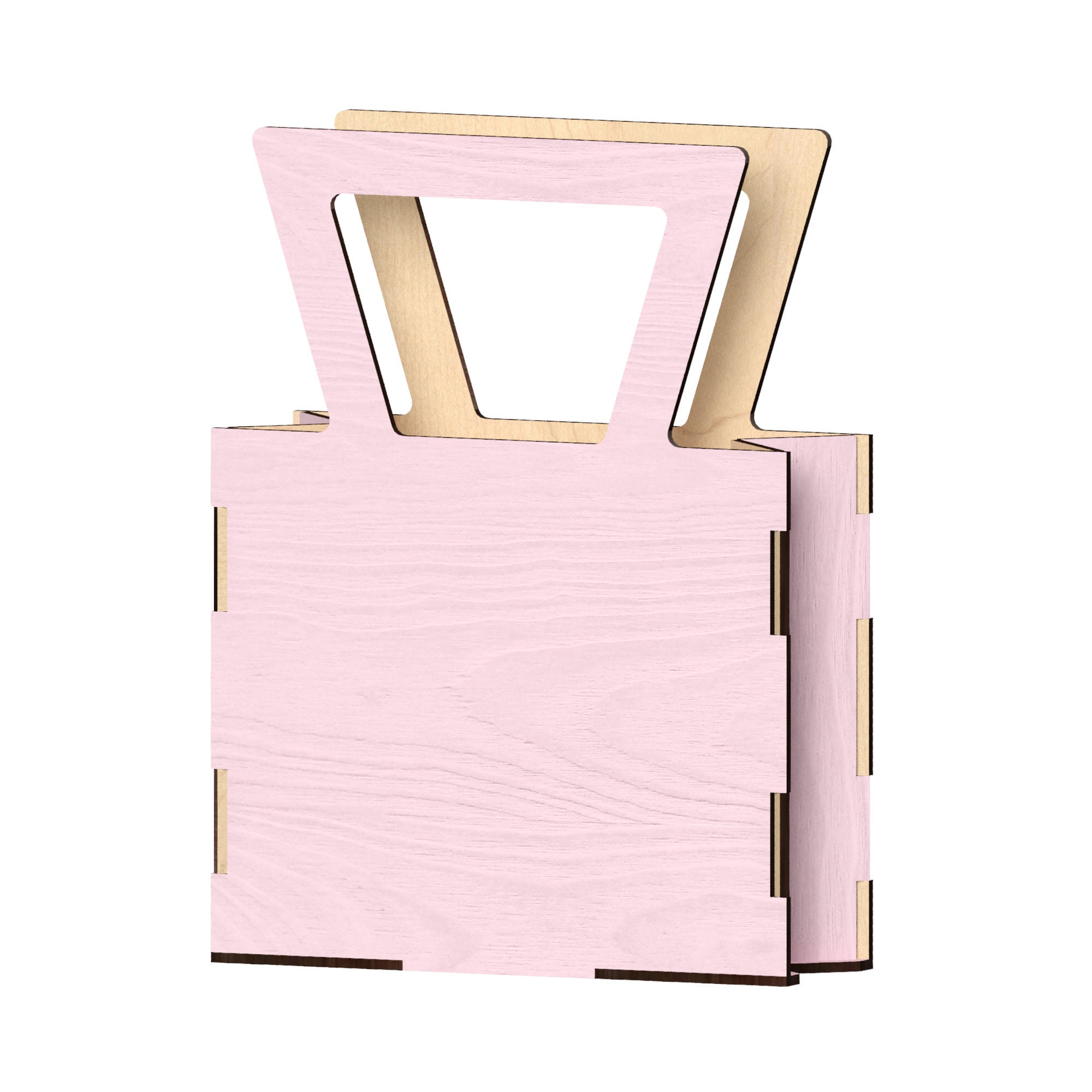 Shopping Bag Laser Cut Files Laser Cut Template Laser Cut - Etsy