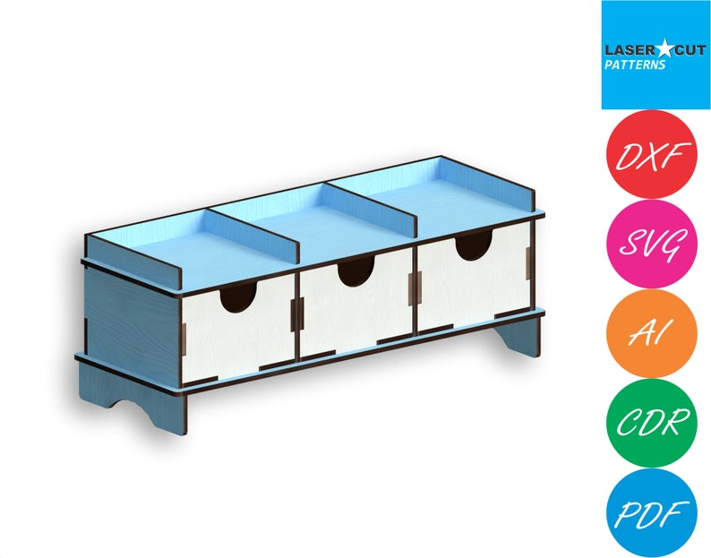 Drawer Laser Cut Files Laser Cut Template Laser Cut - Etsy