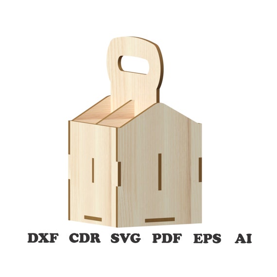 Beer box Laser Cut Files laser cut template laser cut | Etsy