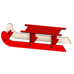 Sled,laser Cut Files Svgdxfpdfaicdreps Laser Files Instant Download ...