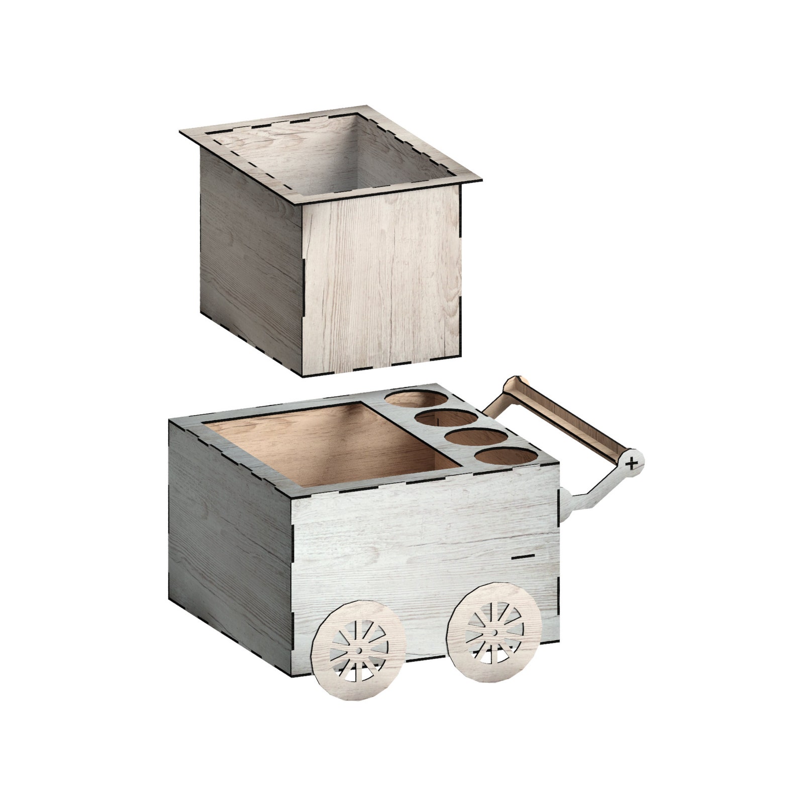 Beer Cart Laser Cut Files Laser Cut Template Laser Cut - Etsy