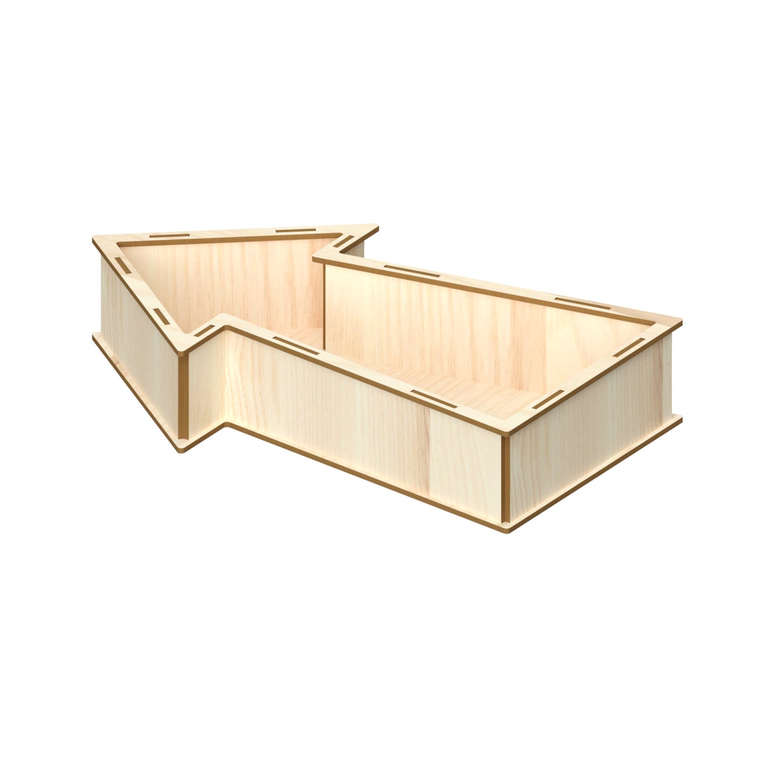 Arrow box Laser Cut Files laser cut template laser cut | Etsy