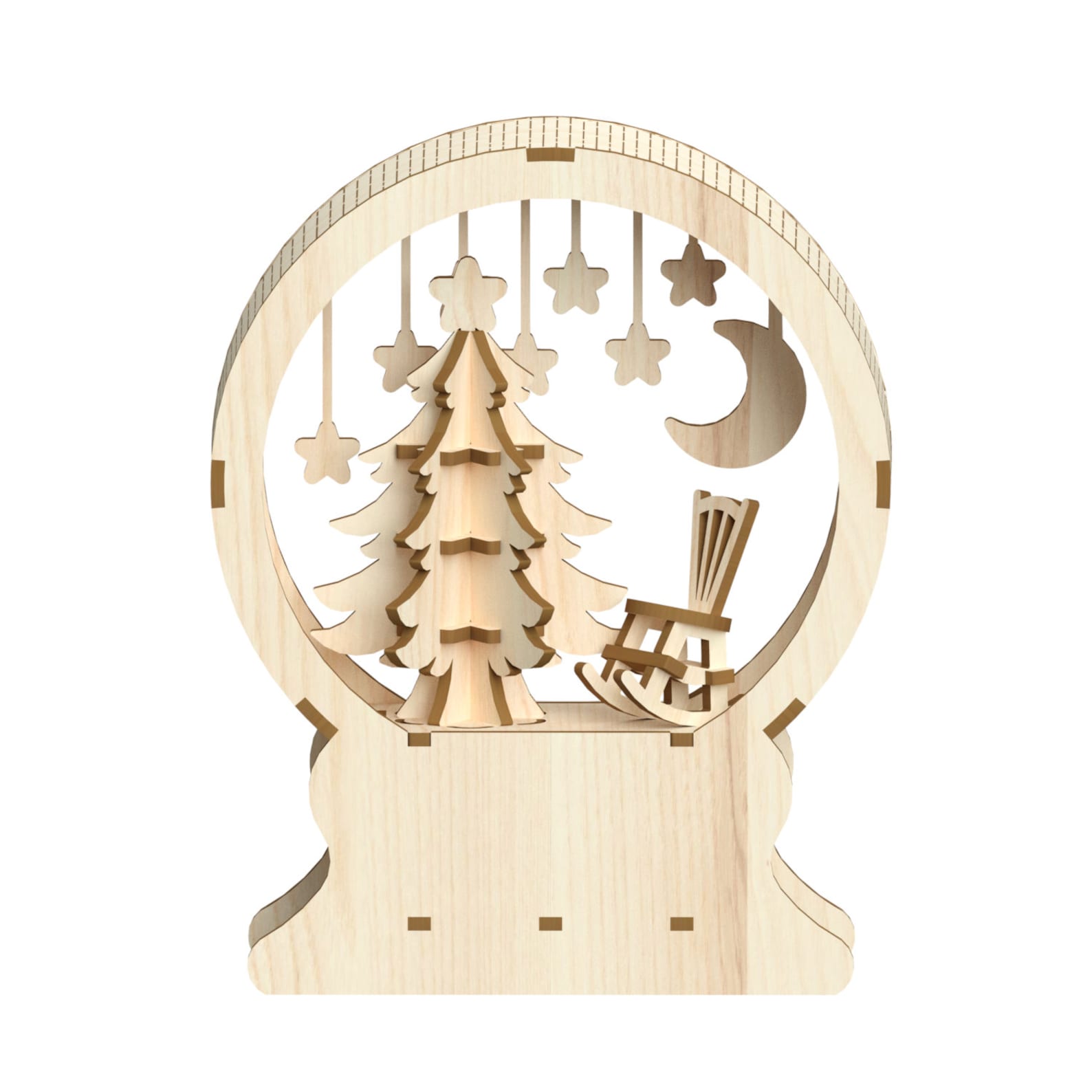 Snowball Christmas in Heaven Laser Cut Files | Etsy