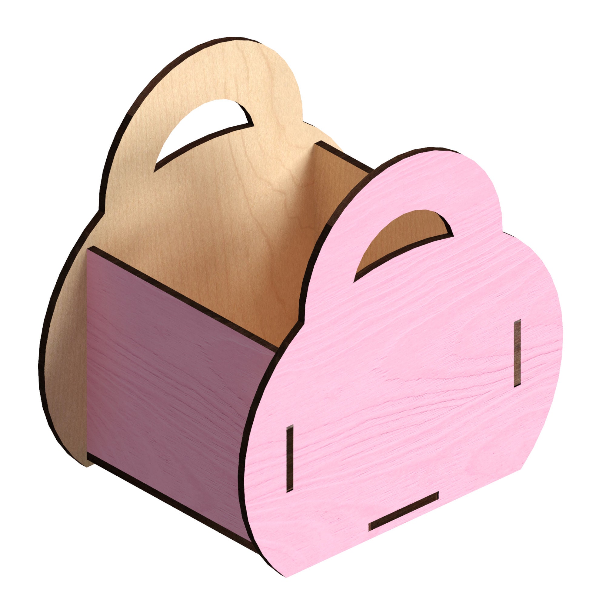 Bag Box Pattern Vector for Laser Cutting Cncsvglaser Cut - Etsy