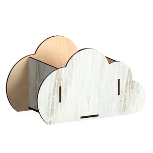 Cloud Box, Pattern Vector for Laser Cutting Cnc,svg,laser Cut Template ...