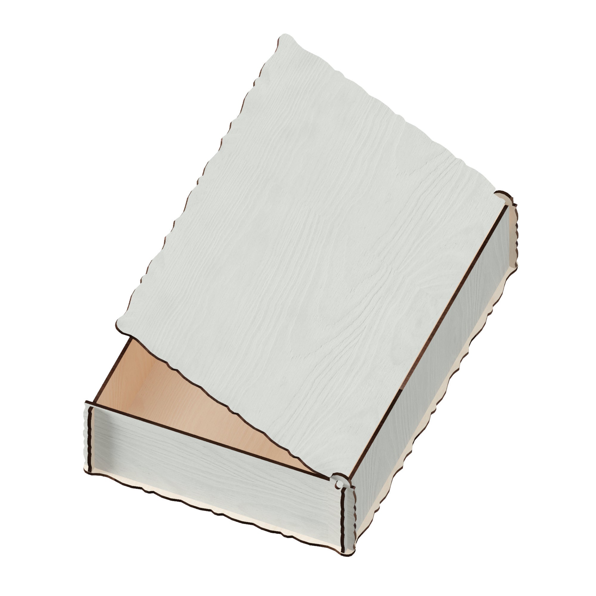 Laser Cut Box With Lid Template: Vector Files (digital Download) - Etsy
