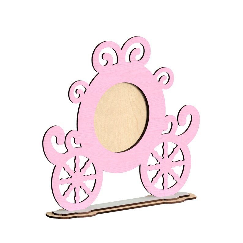 Carriage Picture Frame Laser Cut Files | Etsy