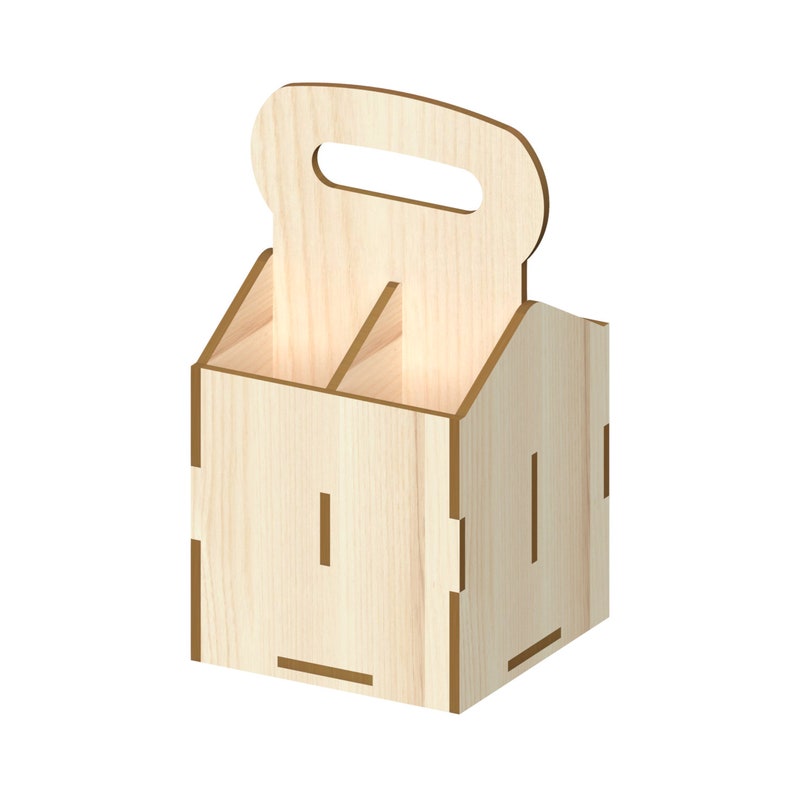 Beer box Laser Cut Files laser cut template laser cut | Etsy