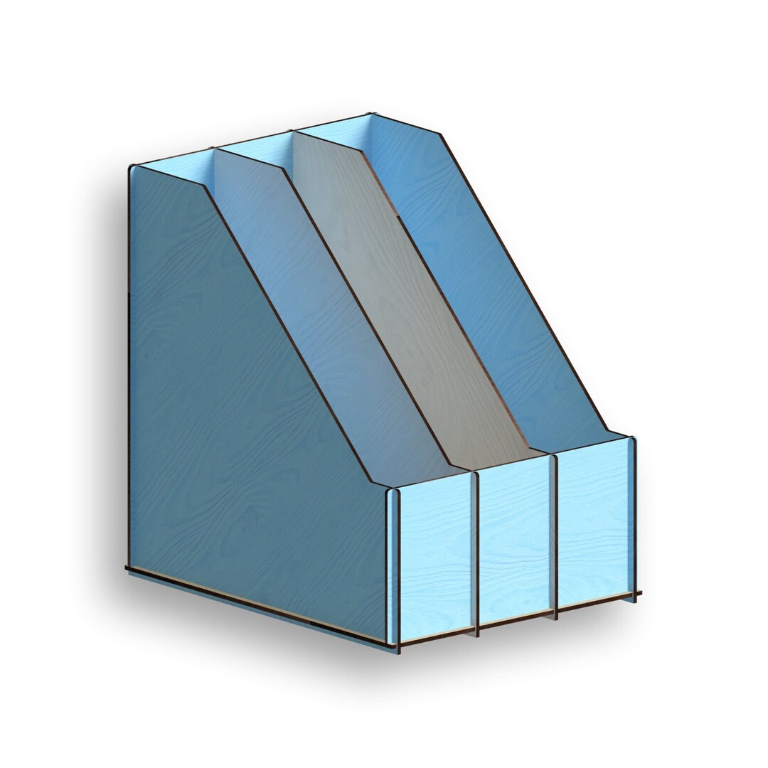 File Holder,laser Cut Files - Svg+dxf+pdf+ai+cdr+eps - Laser Files ...