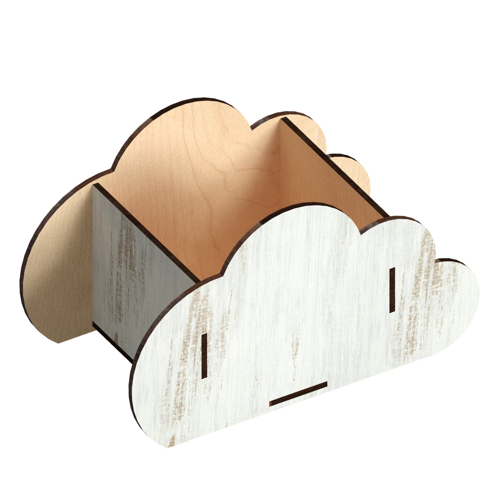 Cloud Box Pattern Vector for Laser Cutting CNCsvglaser cut | Etsy