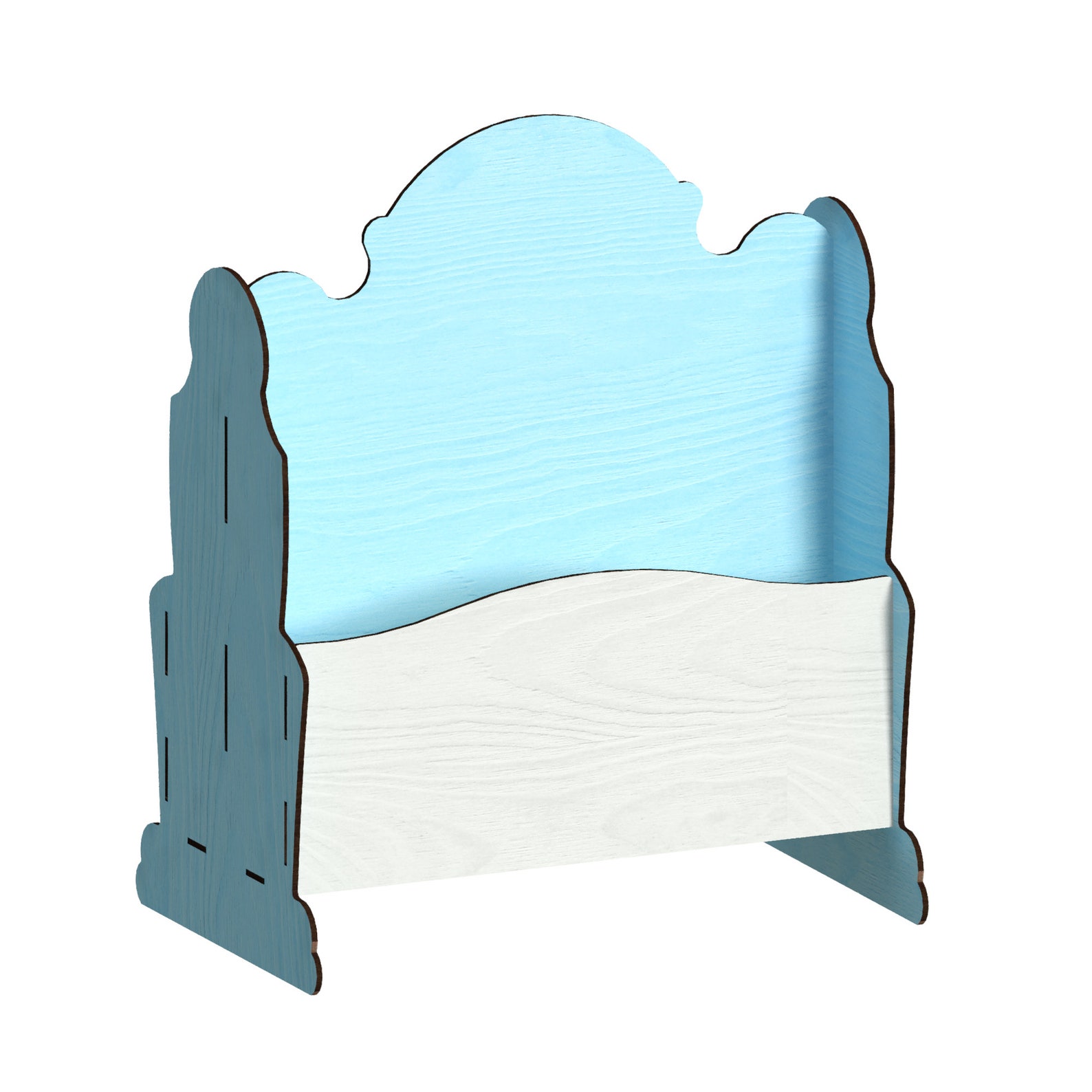 Magazine Holder Laser Cut Files Svgdxfpdfaicdreps | Etsy