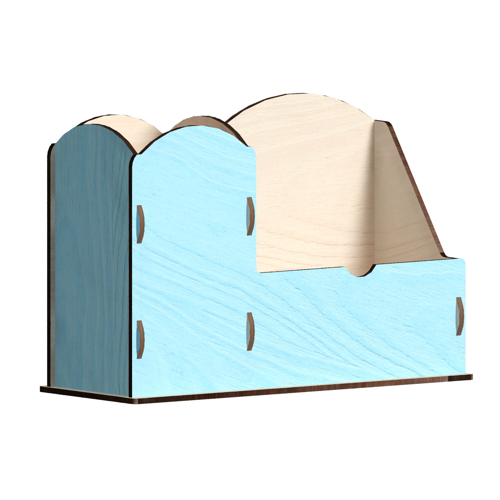 Pen Holder Laser Cut Files Svgdxfpdfaicdreps Laser | Etsy