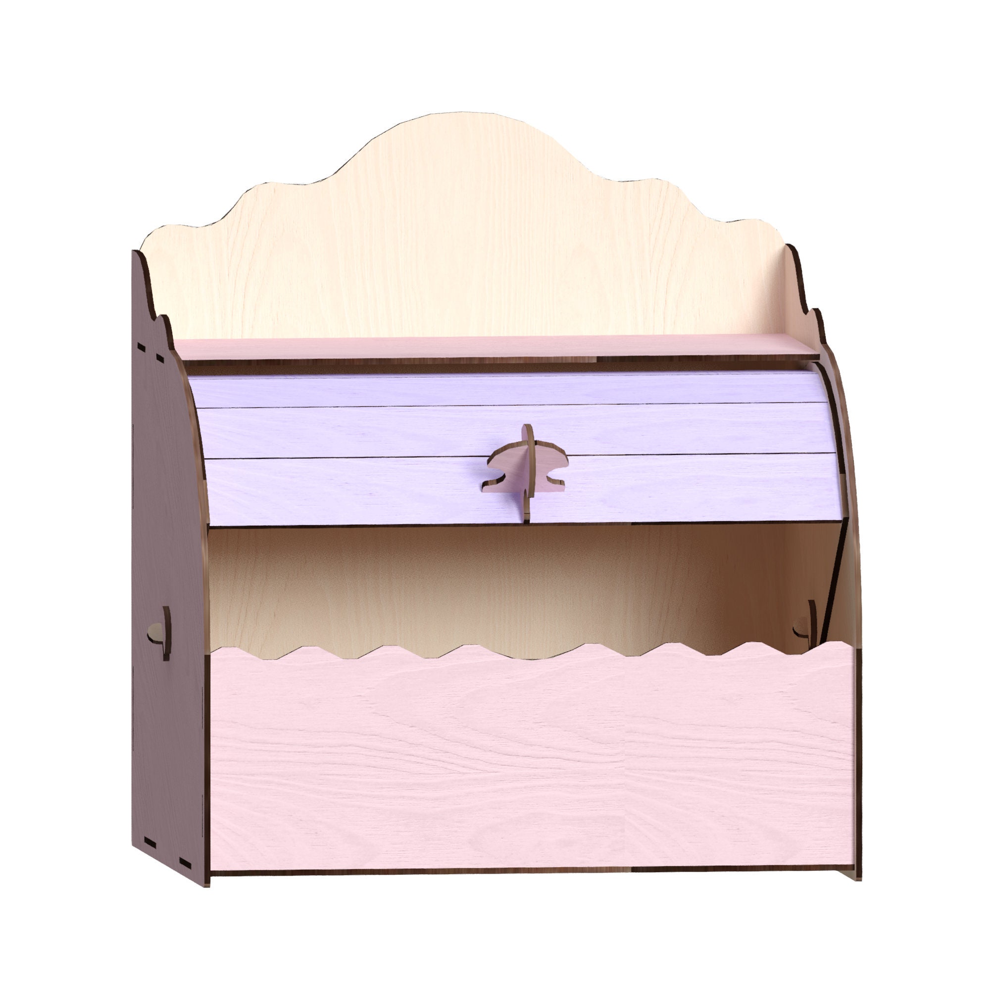 Breadbox Laser Cut Files Laser Cut Template Laser Cut | Etsy