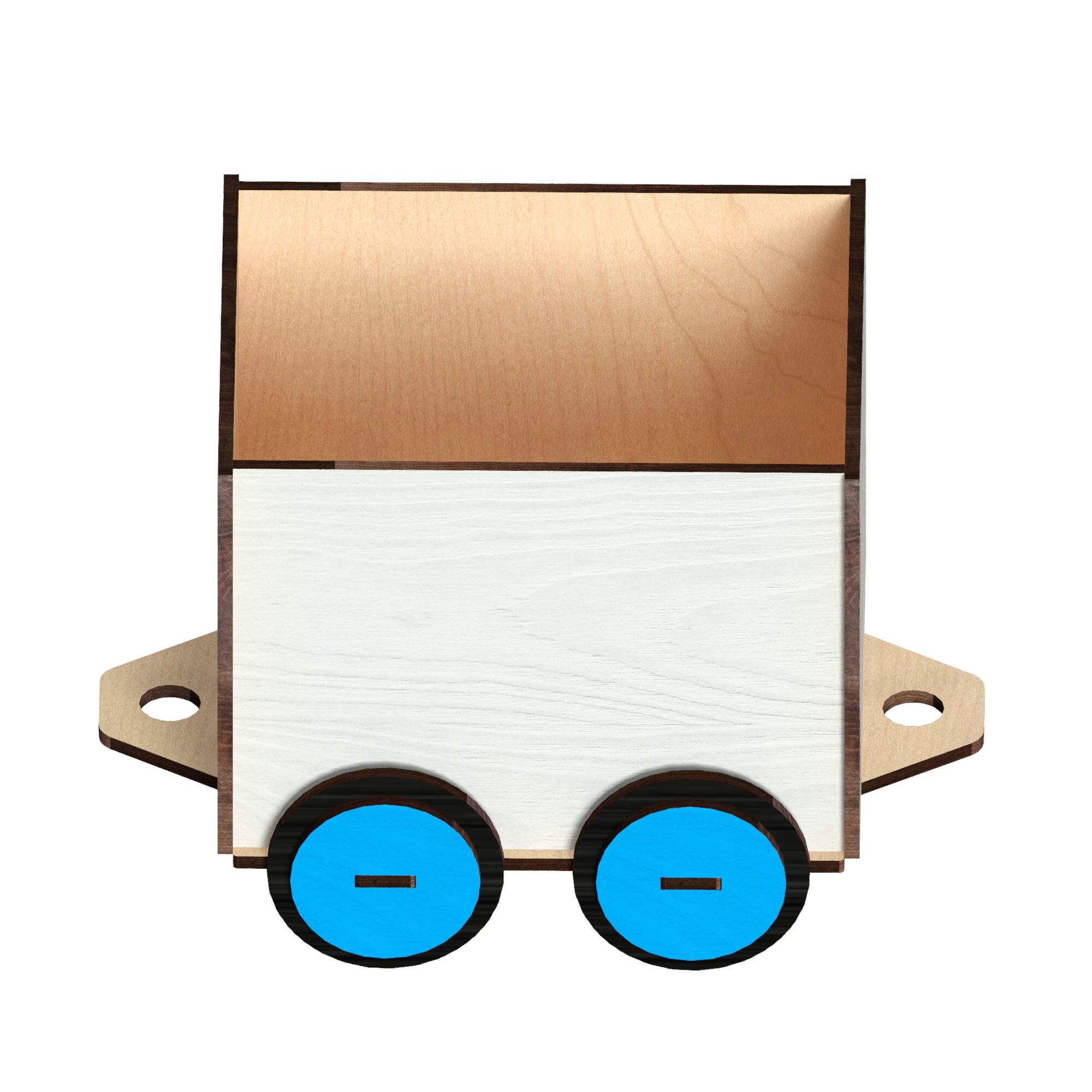 Cart Box Pattern Vector for Laser Cutting Cncsvglaser Cut | Etsy