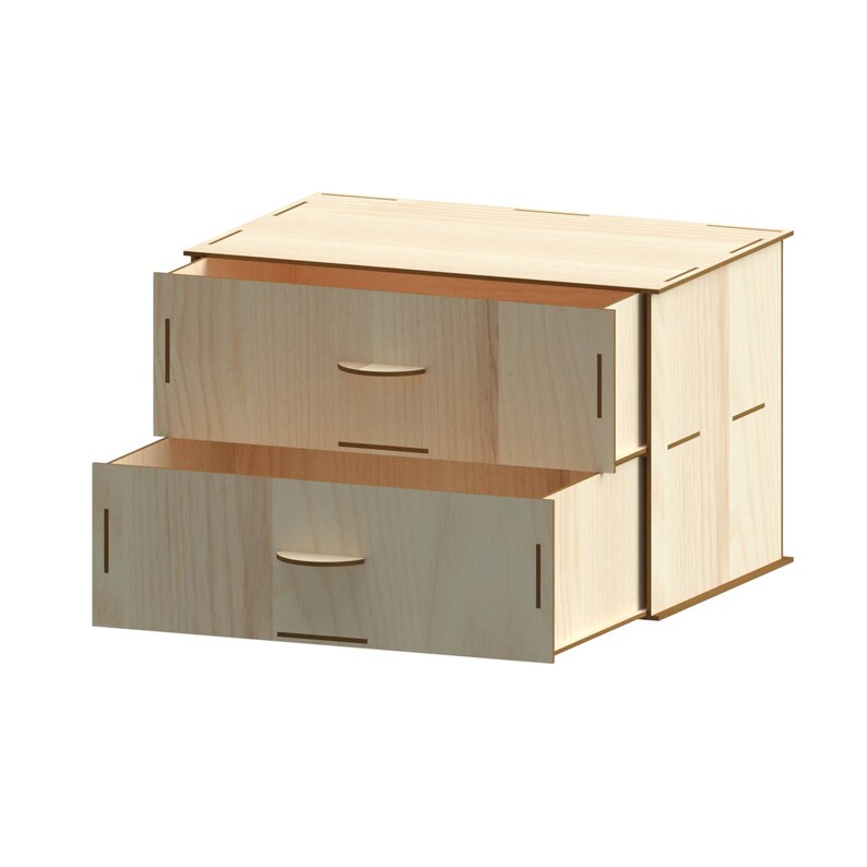 Drawer Laser Cut Files SvgDxfPdfAiCdrEps laser Files | Etsy