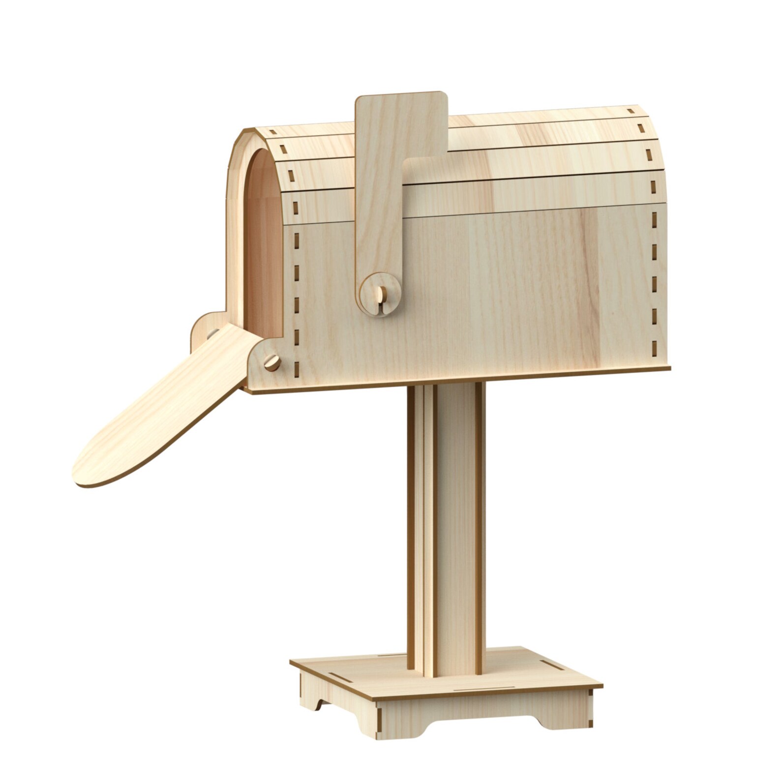 Mail Box Laser Cut Files SvgDxfPdfAiCdrEps laser | Etsy