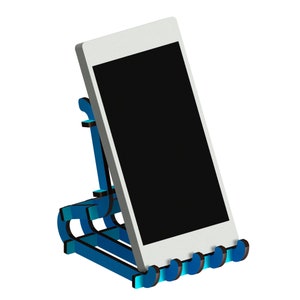 Phone Stand,laser Cut Files - Svg+dxf+pdf+ai+cdr+eps - Laser Files ...
