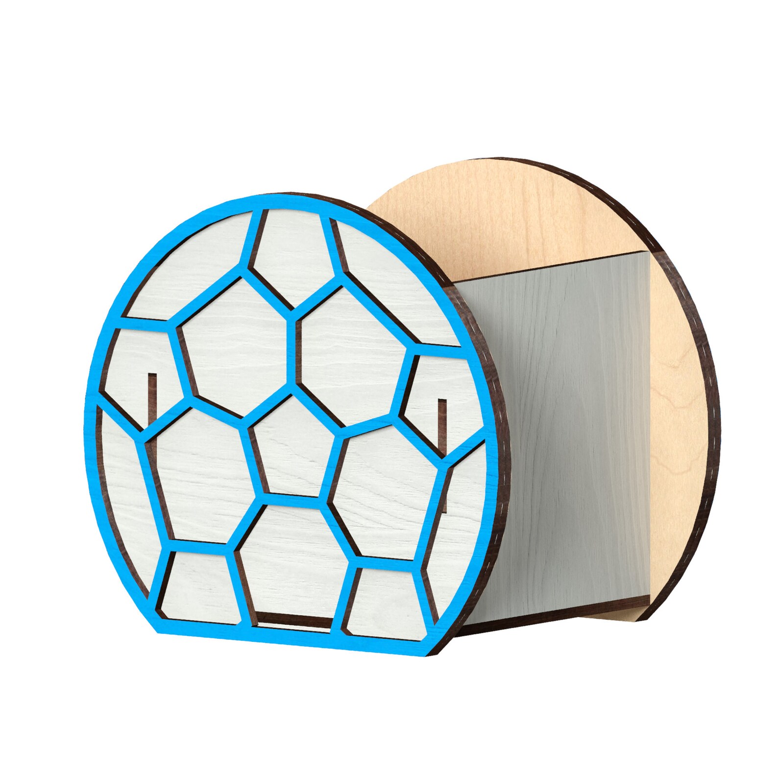 Ball Box Pattern Vector for Laser Cutting Cncsvglaser Cut - Etsy