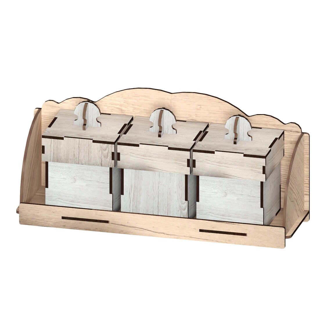 Spice Rack Laser Cut Files Laser Cut Template Laser Cut - Etsy Hong Kong