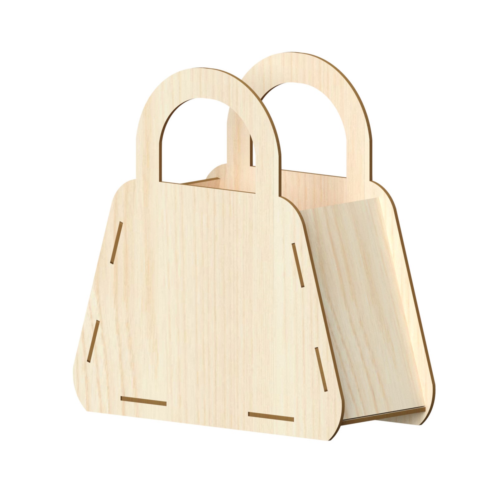 Handbag Laser Cut Files laser cut template laser cut | Etsy