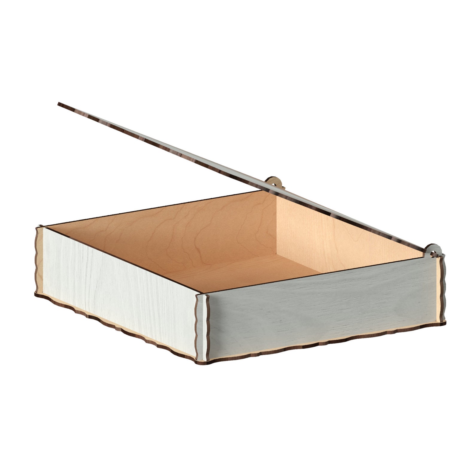 Small Box With Lid Laser Cut Files Laser Cut Template Laser - Etsy