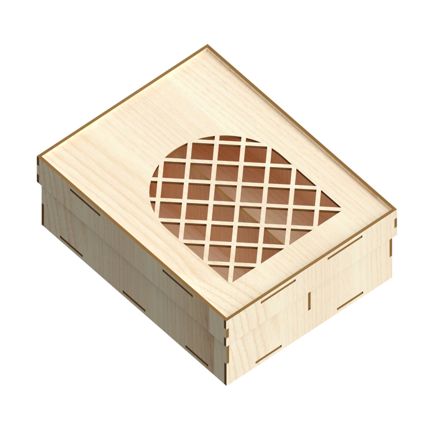 Box for Wine and Glass Laser Cut Files | Etsy