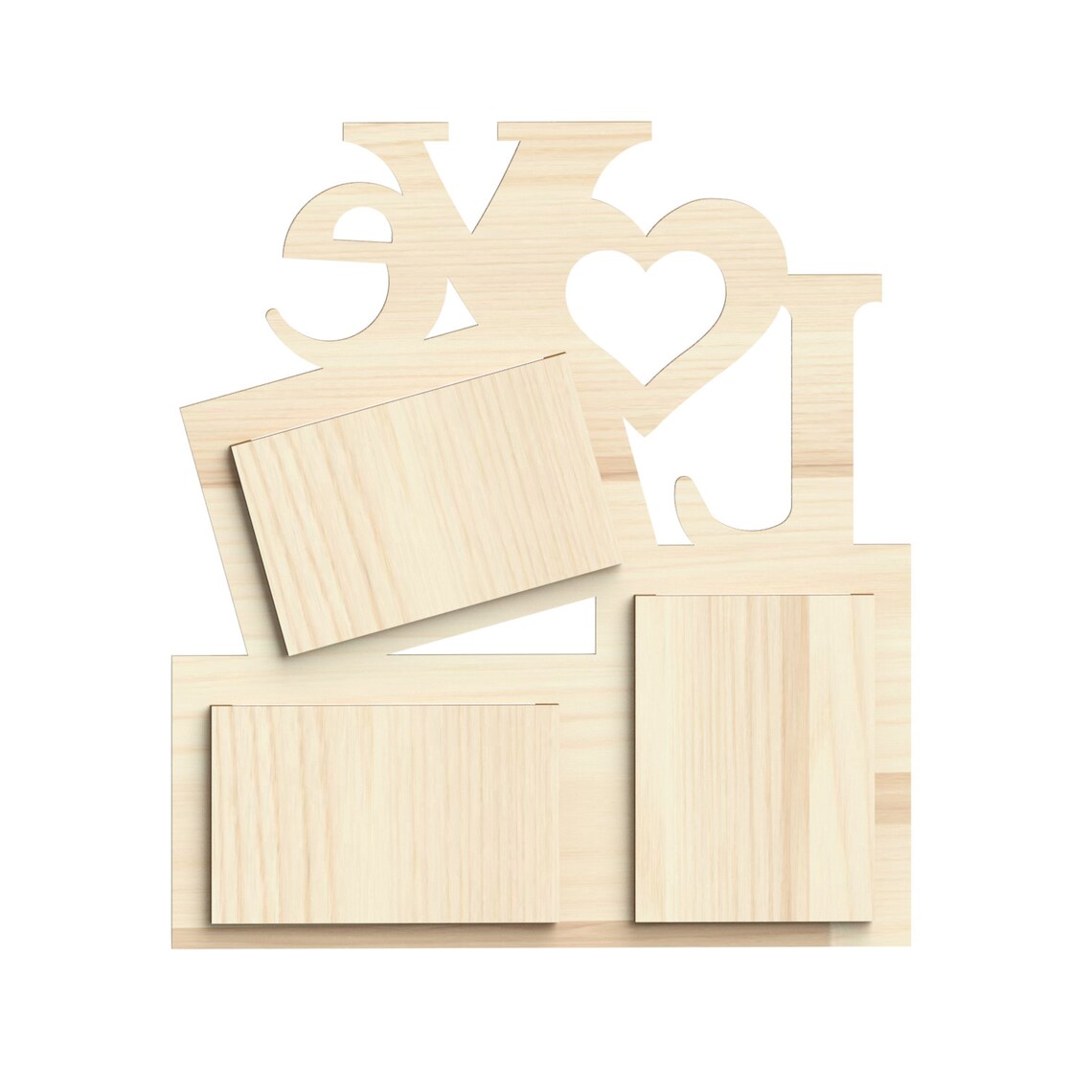 Love Photo Frame Laser Cut Files SvgDxfPdfAiCdrEps | Etsy