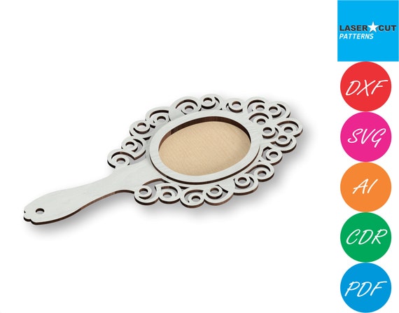 Hand Mirror Template