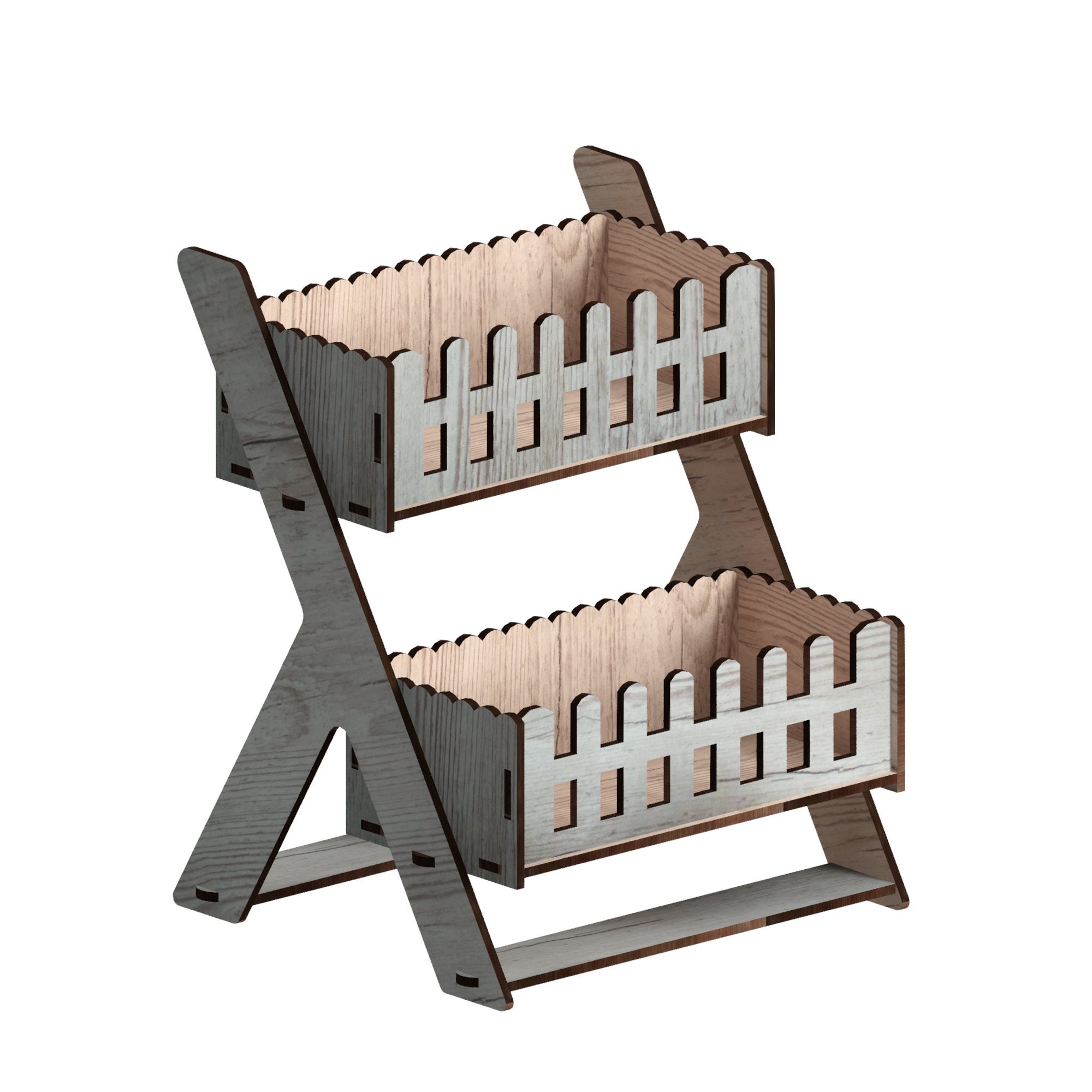 Stair Candy Stand Laser Cut File: Vector Template (digital Download) - Etsy