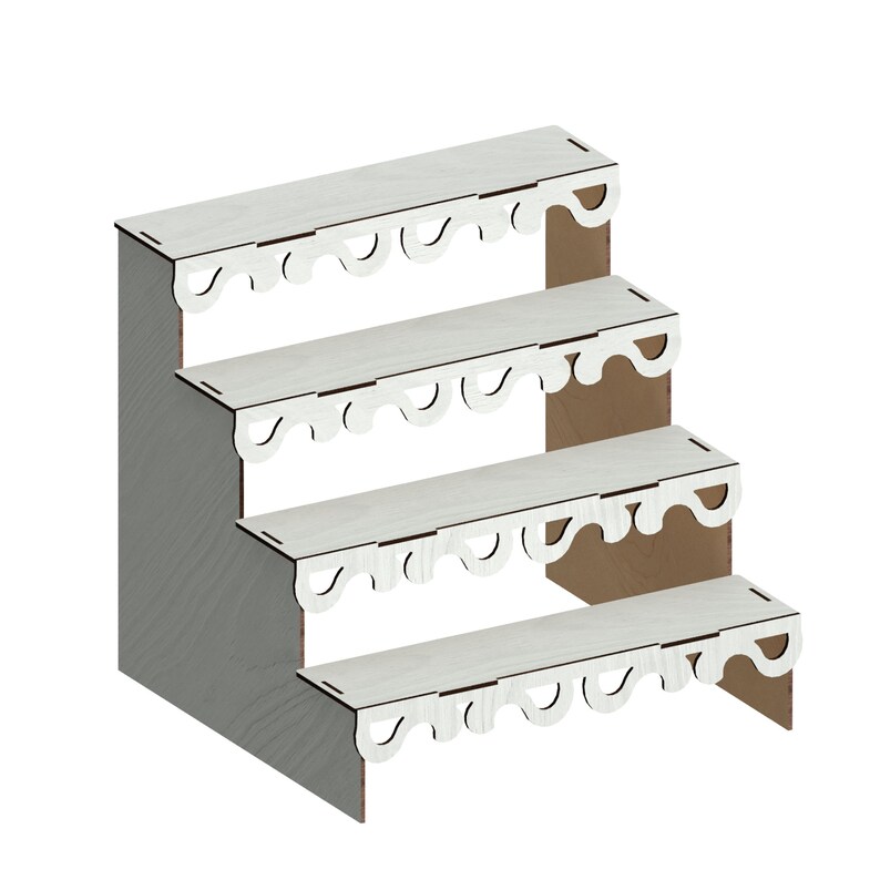 Candy Bar Stair Pattern Vector for Laser Cutting | Etsy