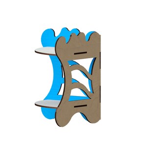 Corner Shelf, Pattern Vector for Laser Cutting Cnc,svg,laser Cut ...