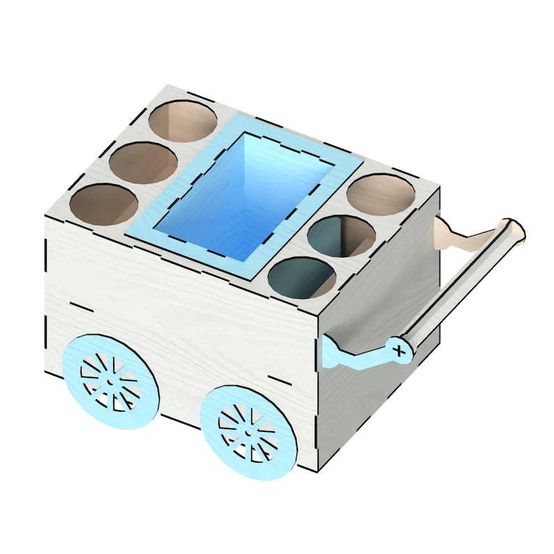 Beer Cart Laser Cut Files Laser Cut Template Laser Cut - Etsy