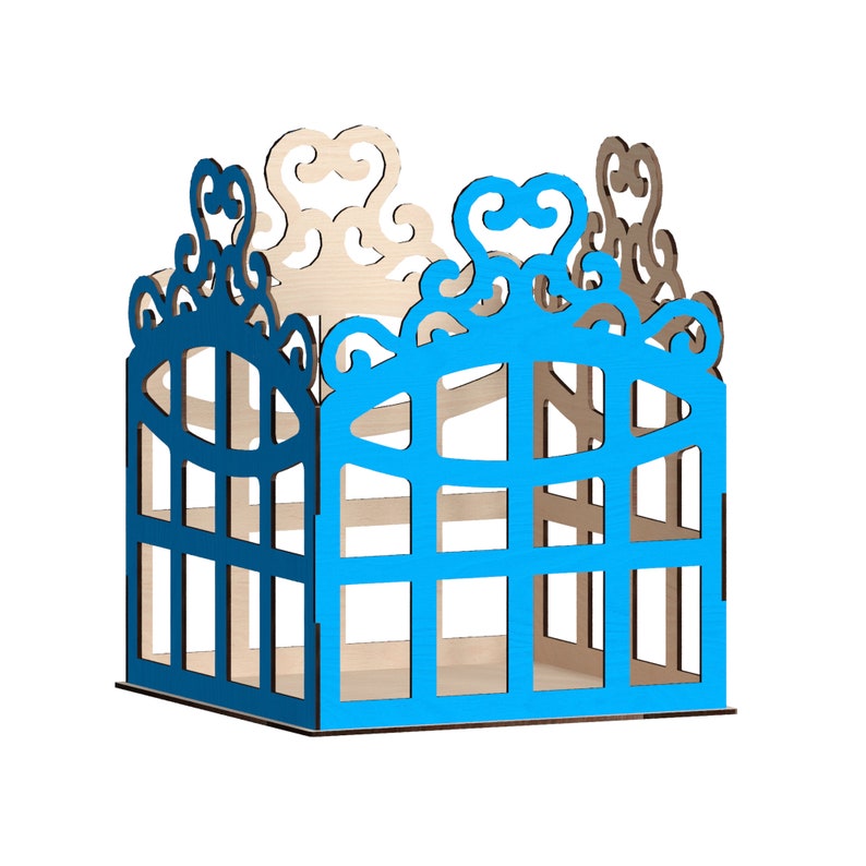 Bird Cage Centerpiecelaser Cut Files Laser Cut Template - Etsy