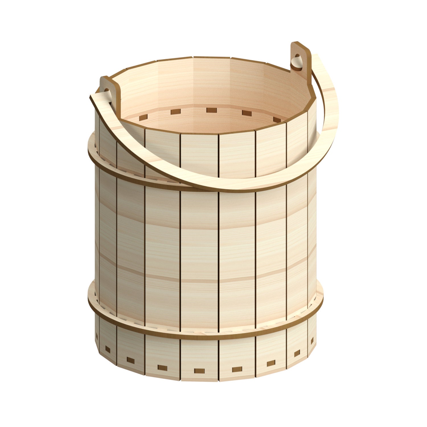 Little BucketLaser Cut Files SvgDxfPdfAiCdrEps laser | Etsy