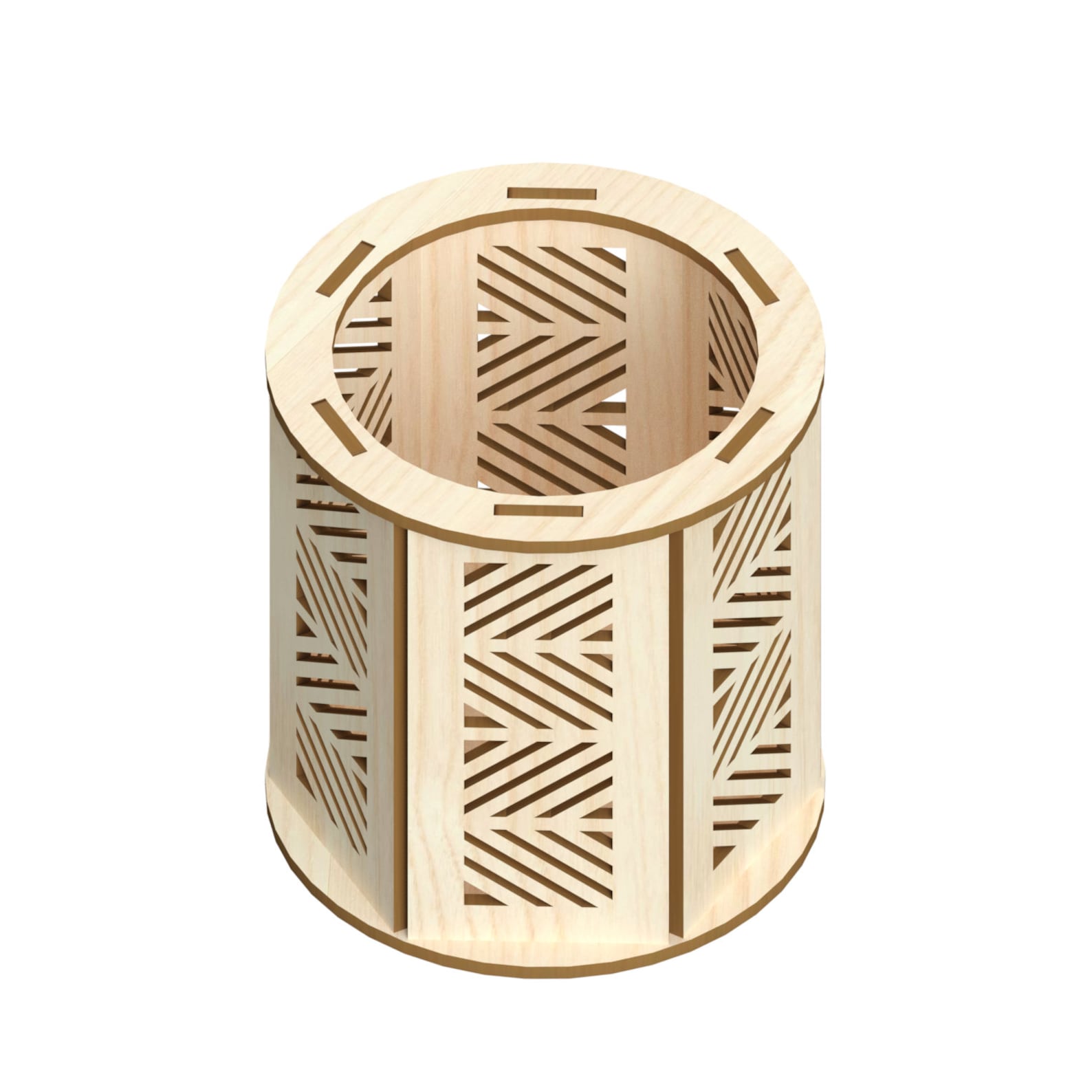 Pen Holder Laser Cut Files SvgDxfPdfAiCdrEps laser | Etsy