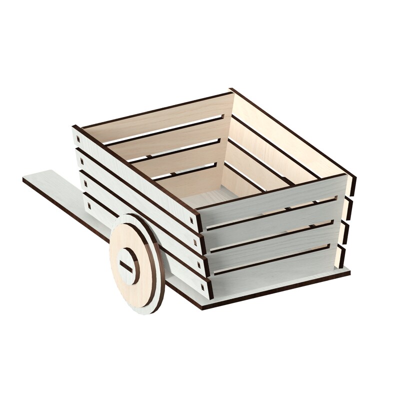 Flower Cart Laser Cut Files Svgdxfpdfaicdreps Laser - Etsy