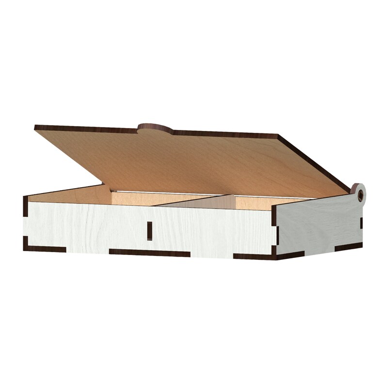 Poker Card Box Pattern Vector for Laser Cutting Cncsvglaser | Etsy