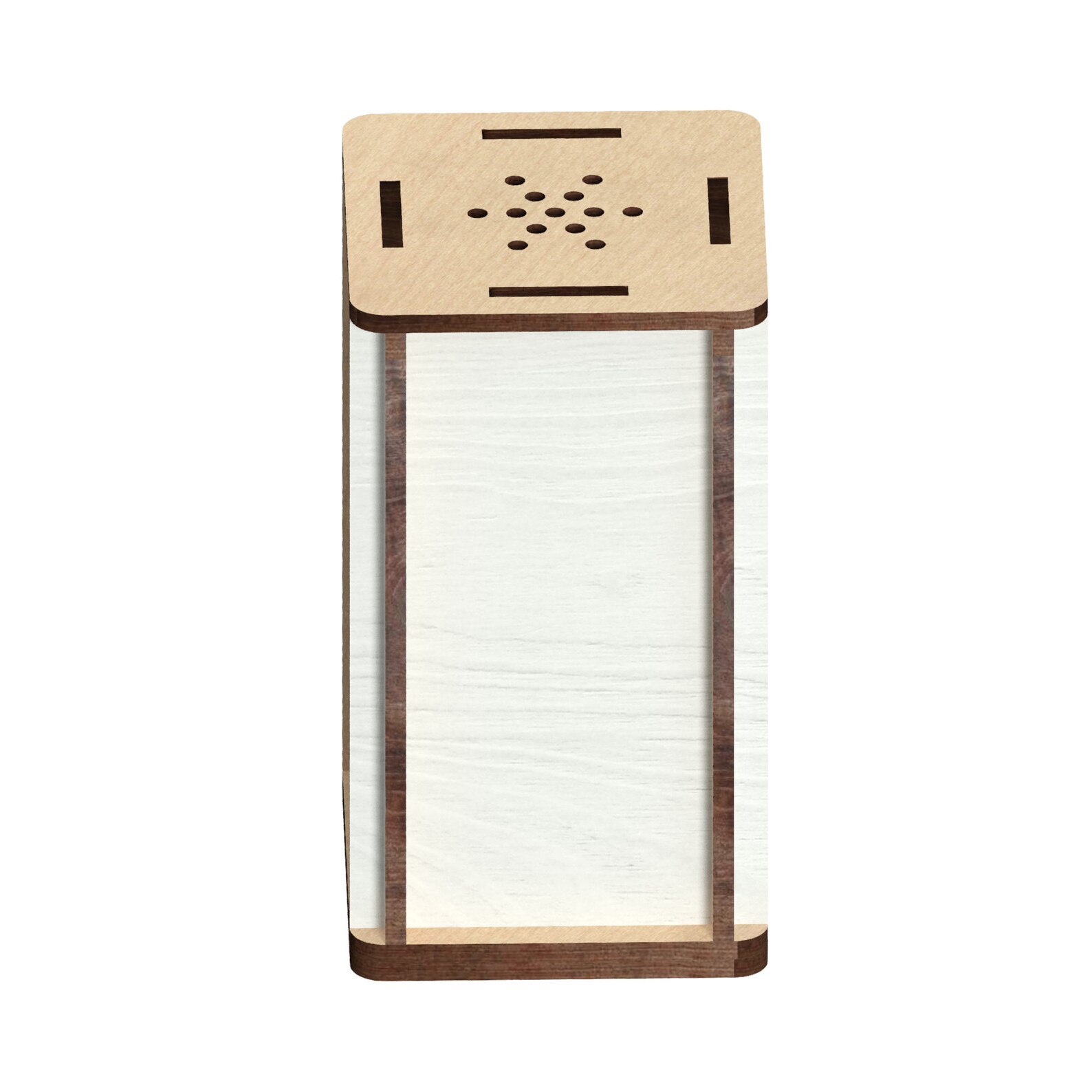 Salt Shaker Pattern Vector for Laser Cutting Cncsvglaser - Etsy