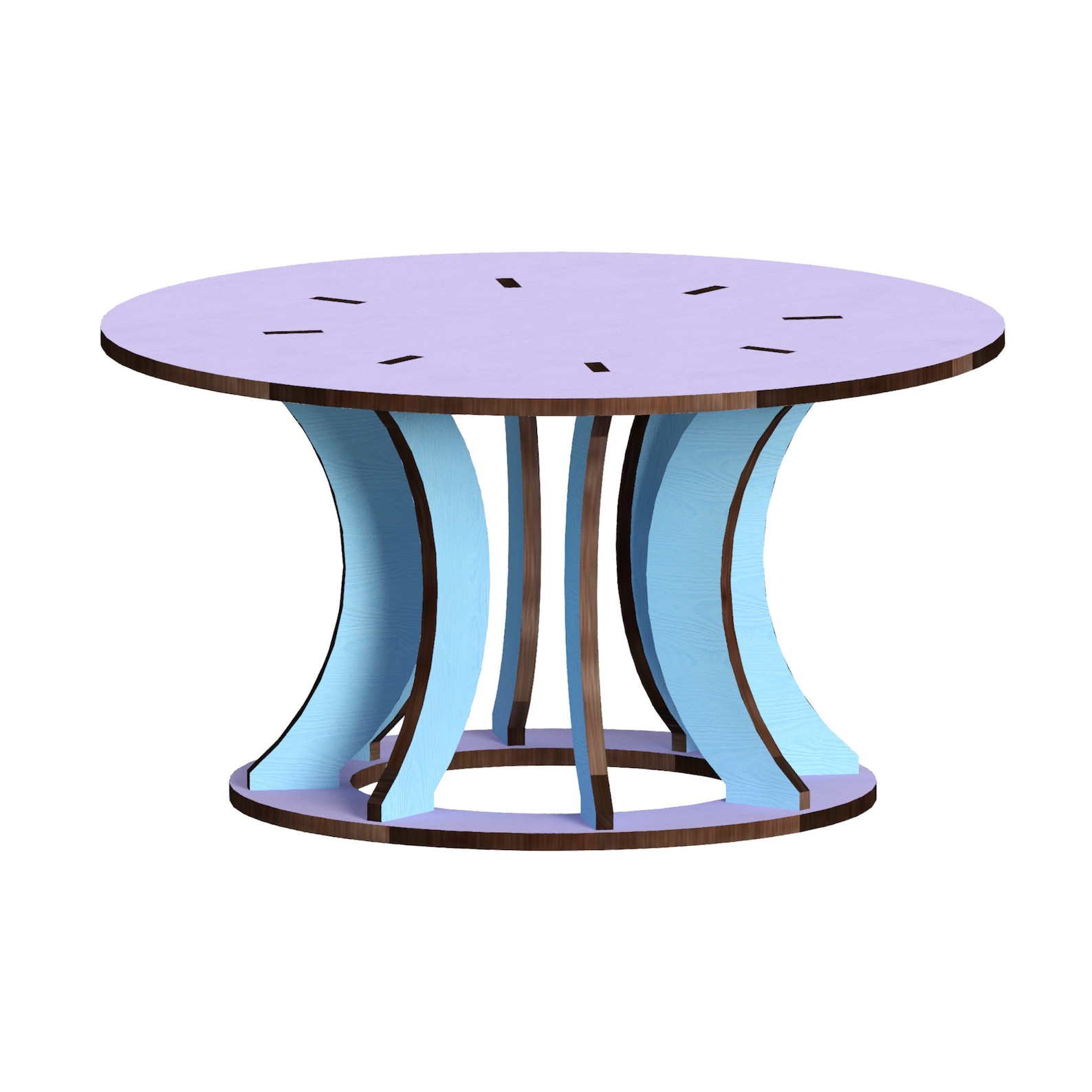 Table Cake Stand Laser Cut Files: Vector Template (digital Download) - Etsy
