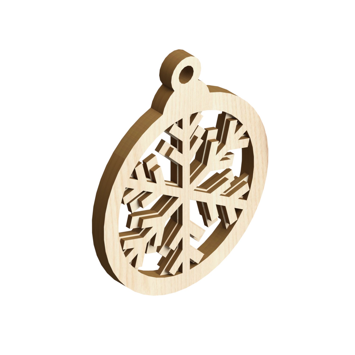 Christmas Ornament Laser Cut Files SvgDxfPdfAiCdrEps | Etsy