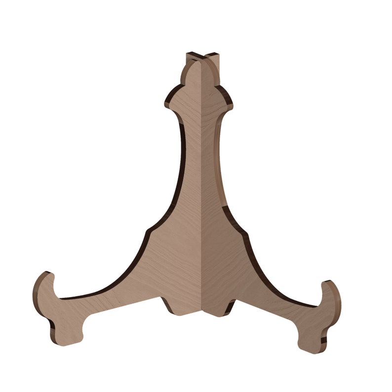 Plate Stand Laser Cut Files Svgdxfpdfaicdreps Laser - Etsy