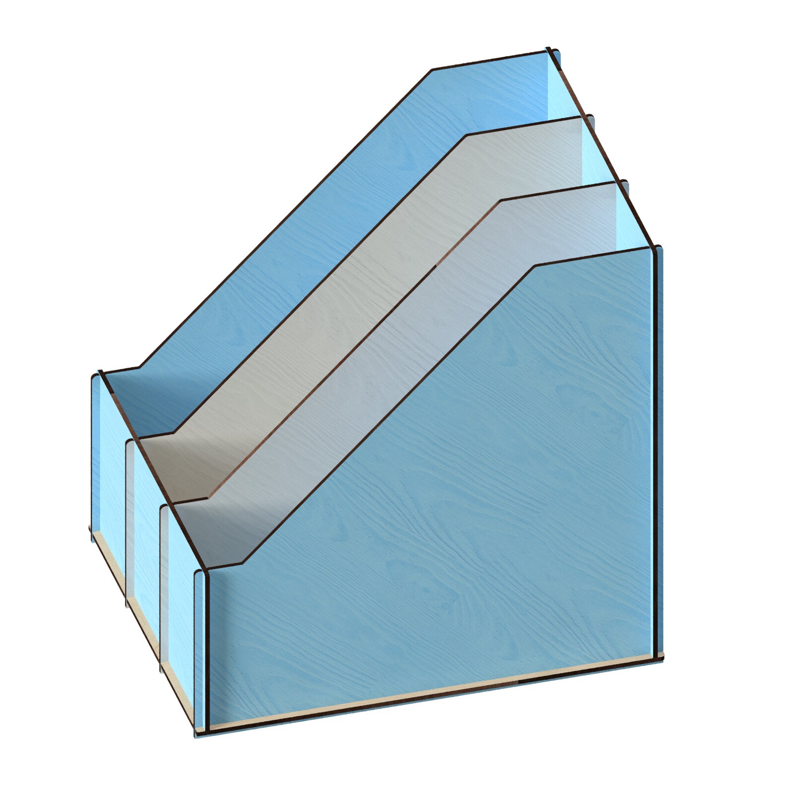 File Holderlaser Cut Files Svgdxfpdfaicdreps Laser | Etsy