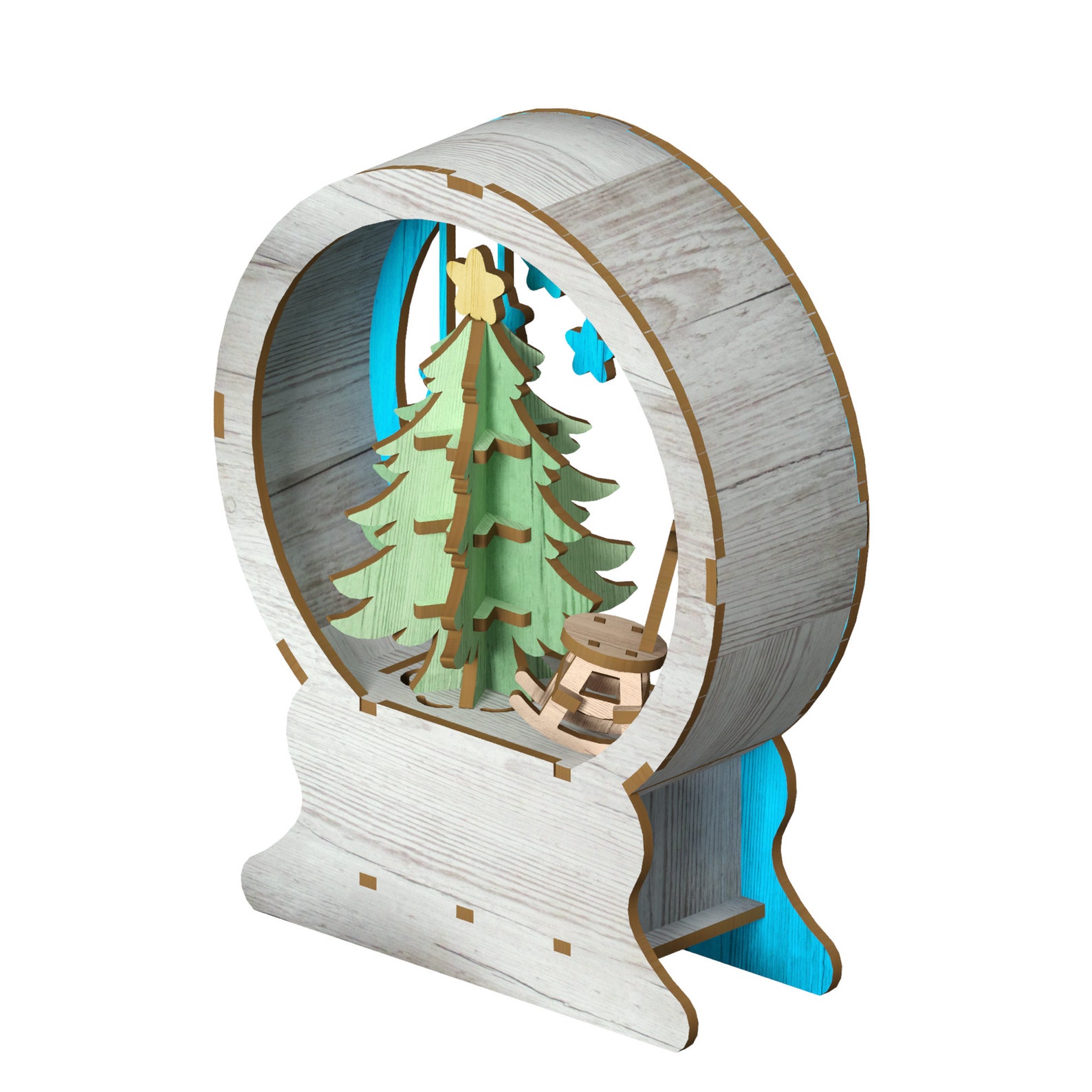 Snowball Christmas in Heaven Laser Cut Files - Etsy