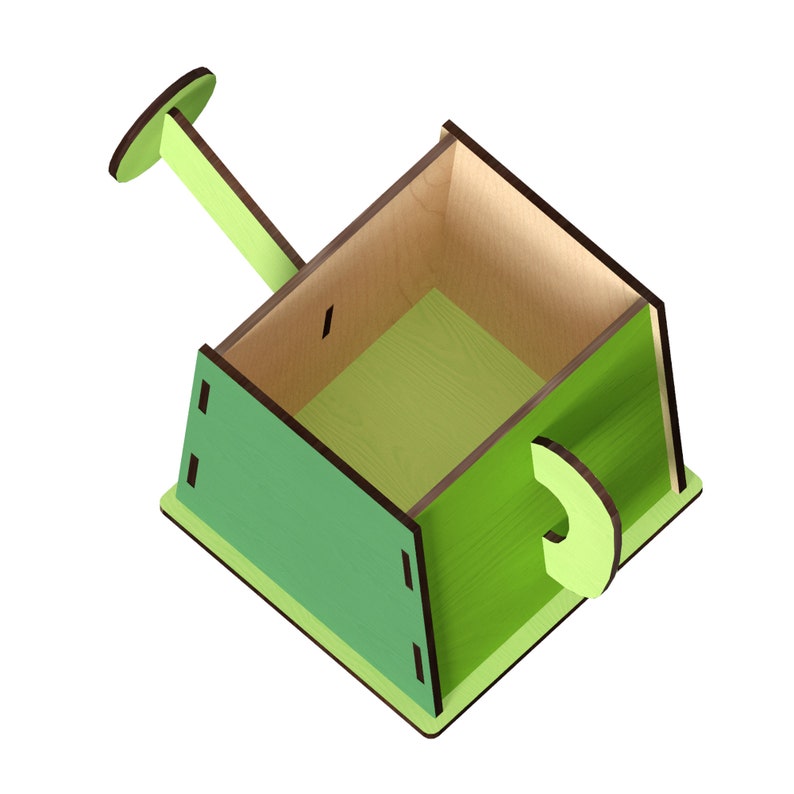 Watering Can Box Laser Cut Files Laser Cut Template Laser | Etsy